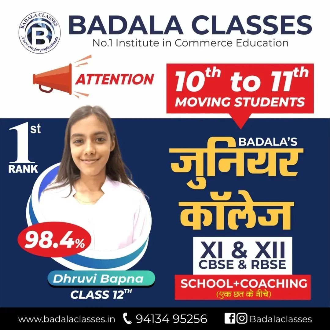 Badala Classes - Udaipur Darpan